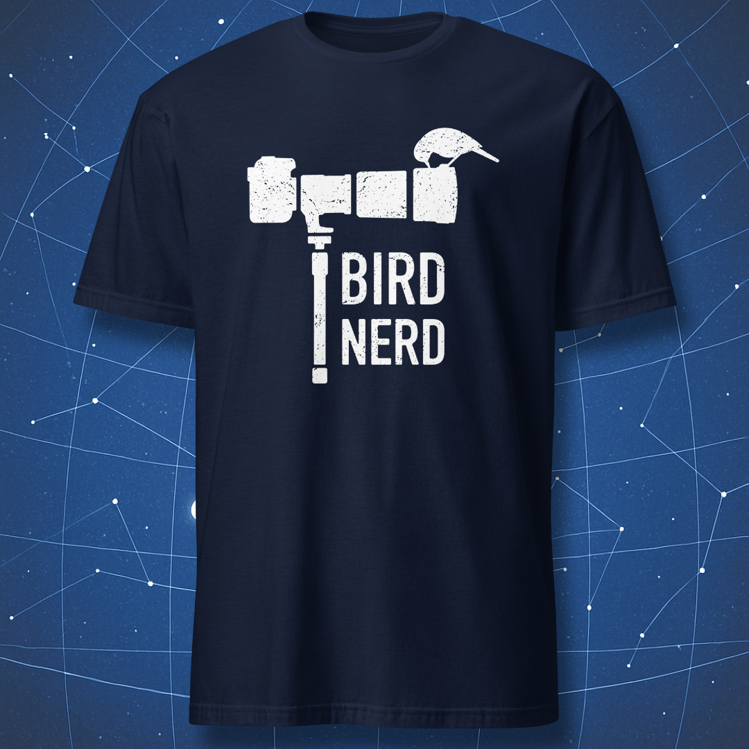 Bird Nerd – Funny Birdwatching Photography T-Shirt – Dork Matter