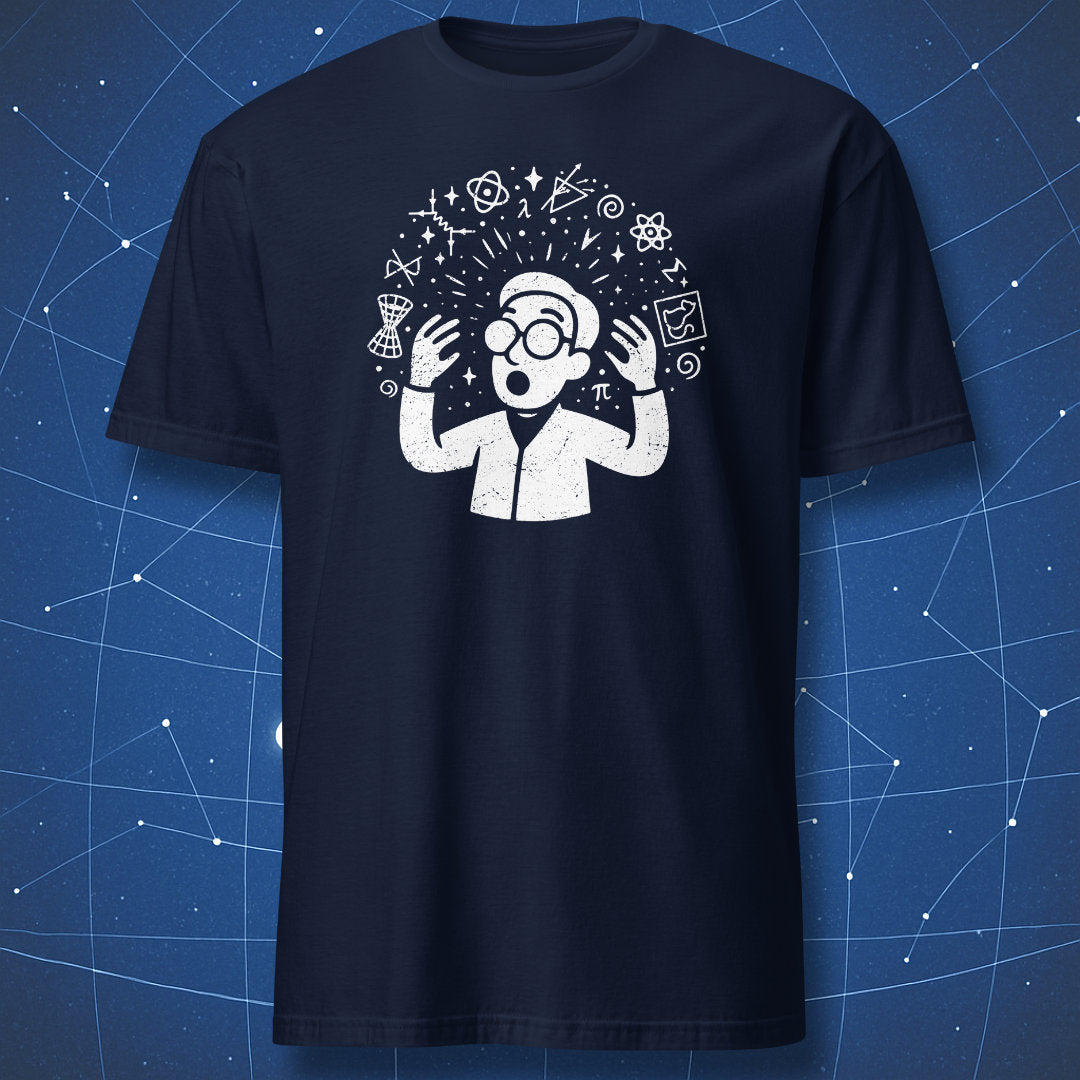 Science Mind-Blown T-Shirt – Funny Nerdy Scientist Graphic – Dork Matter